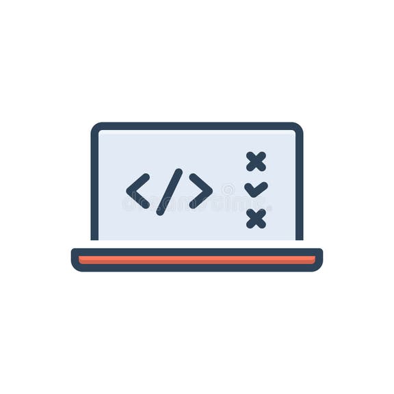 Color Illustration Icon for Boolean, Algebra and Sign Stock Vector ...