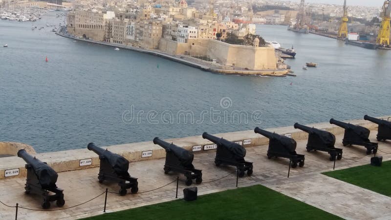 Boom boom stock photo. Image of view, castle, valletta - 70213972