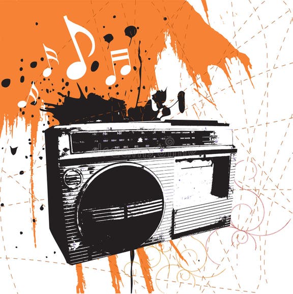Radio Boom Box Stock Illustrations – 1,770 Radio Boom Box Stock ...