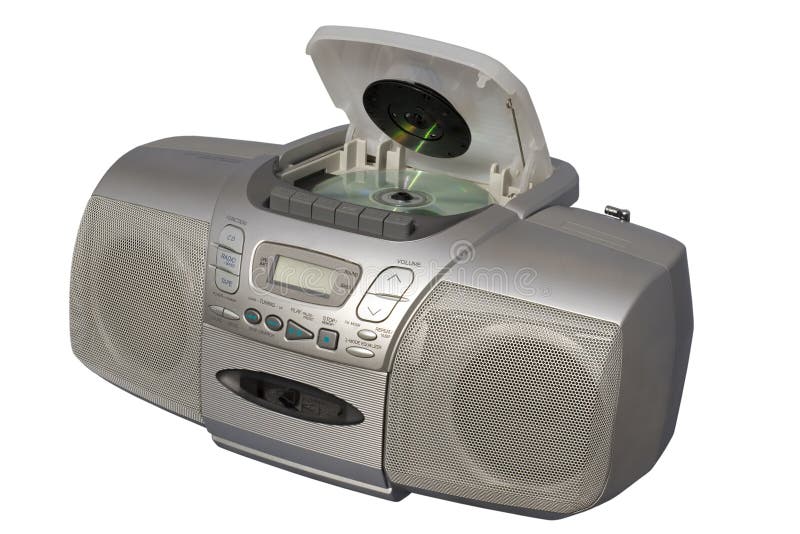 Boom Box stock image. Image of radiogramme, dial, tunes - 273775