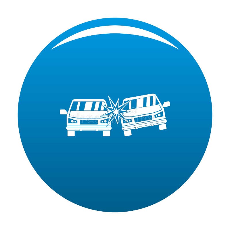 Boom car icon blue stock illustration. Illustration of simple - 123931853