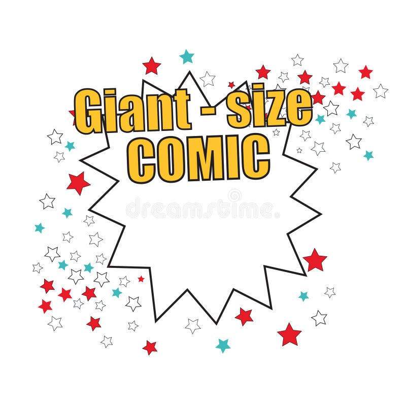 Boom Colorful Sticker in Comic Explosion Style. Splash Frame Stock ...