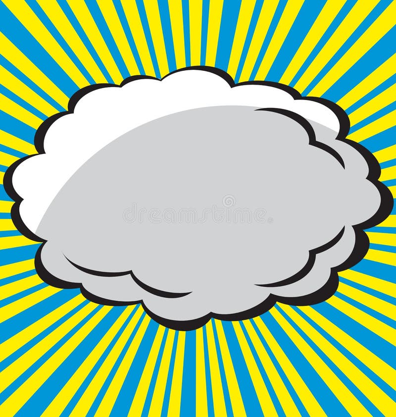 Transparent Template. Boom Comic Book Explosion Stock Vector ...