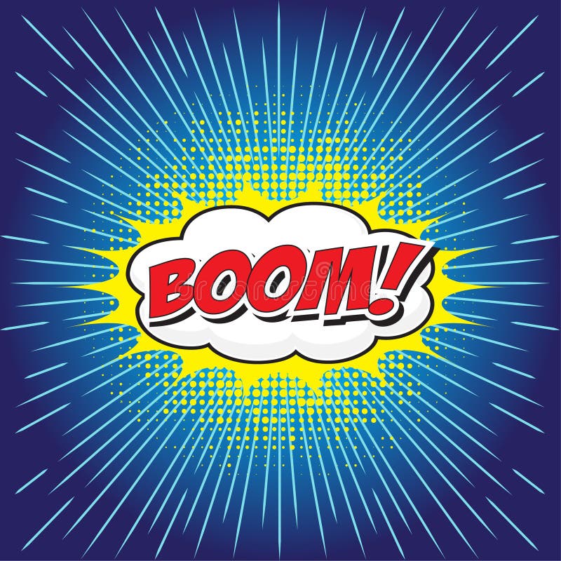 Comic Book Style Word Boom Stock Illustrations – 4,630 Comic Book Style ...