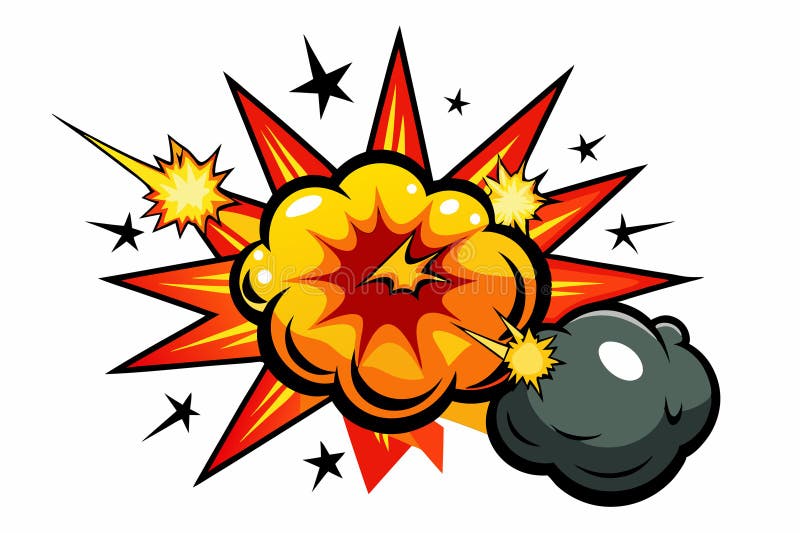 Big Bang Explosion Pop Art Stock Illustrations – 440 Big Bang Explosion ...