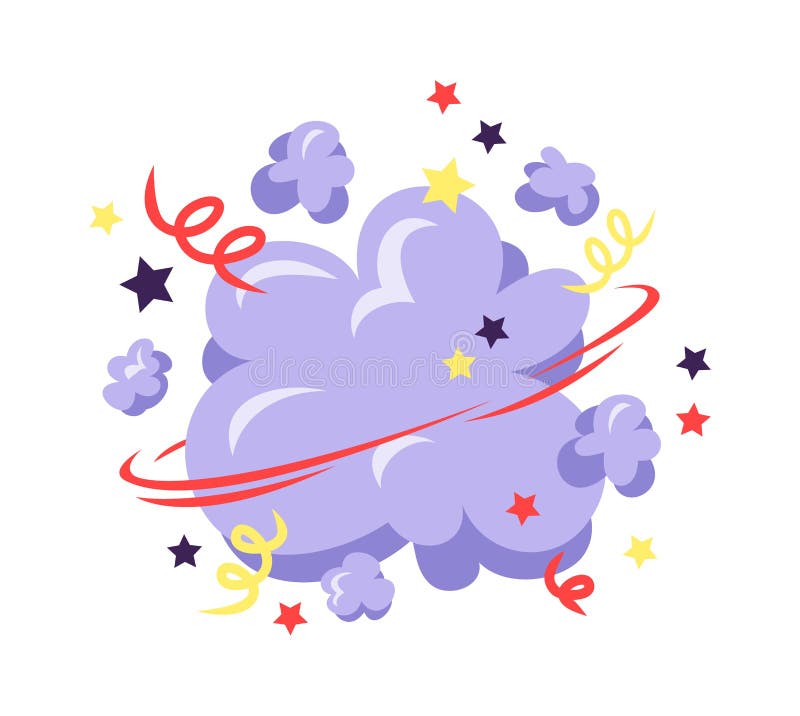 Boom Explosion Vector Illustration. Stock Vector - Illustration of ...