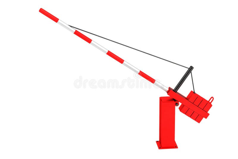 Boom Gate stock illustration. Illustration of draw, entrance - 54753477