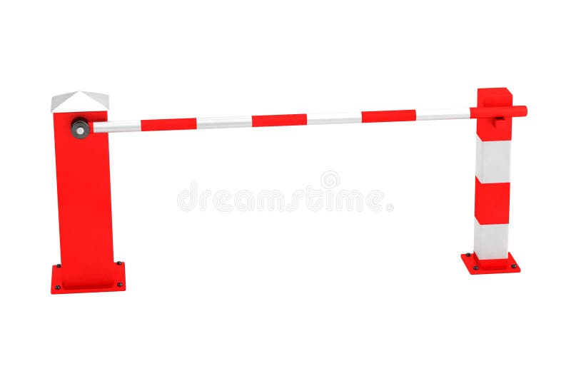 Boom Gate stock illustration. Illustration of draw, entrance - 54753477