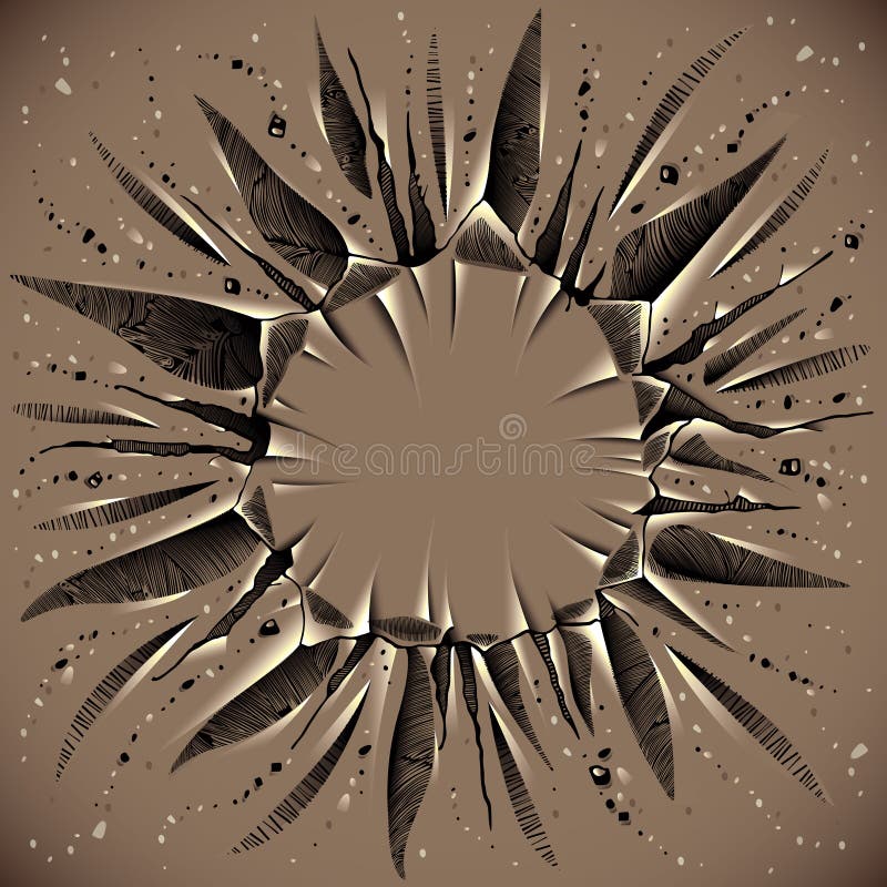 Boom image. stock vector. Illustration of bowl, blast - 19858129