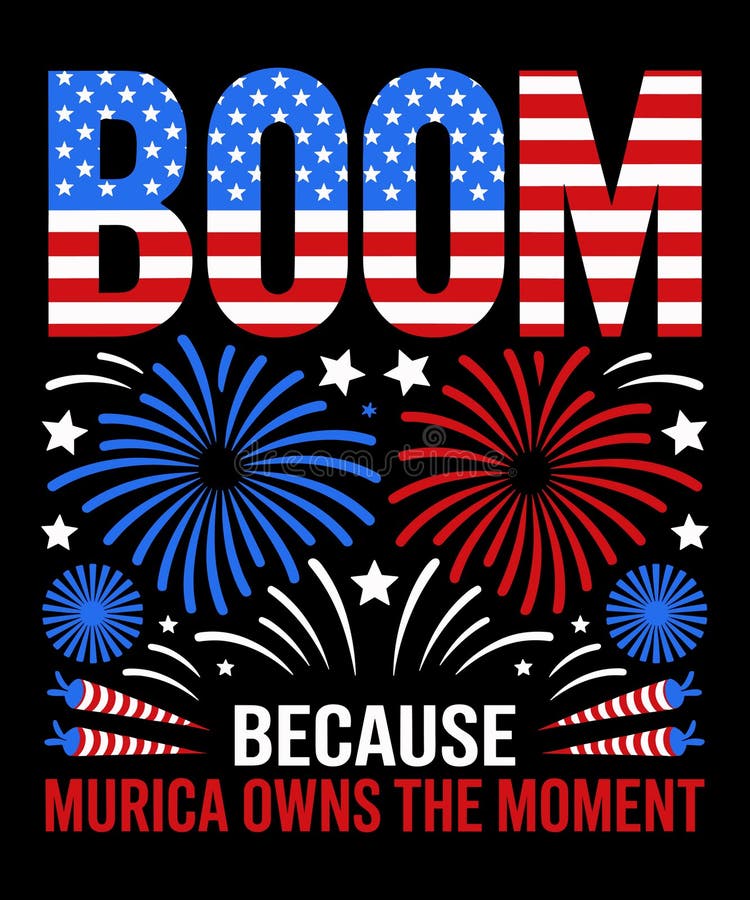 Boom Murica Stock Illustrations – 1 Boom Murica Stock Illustrations ...