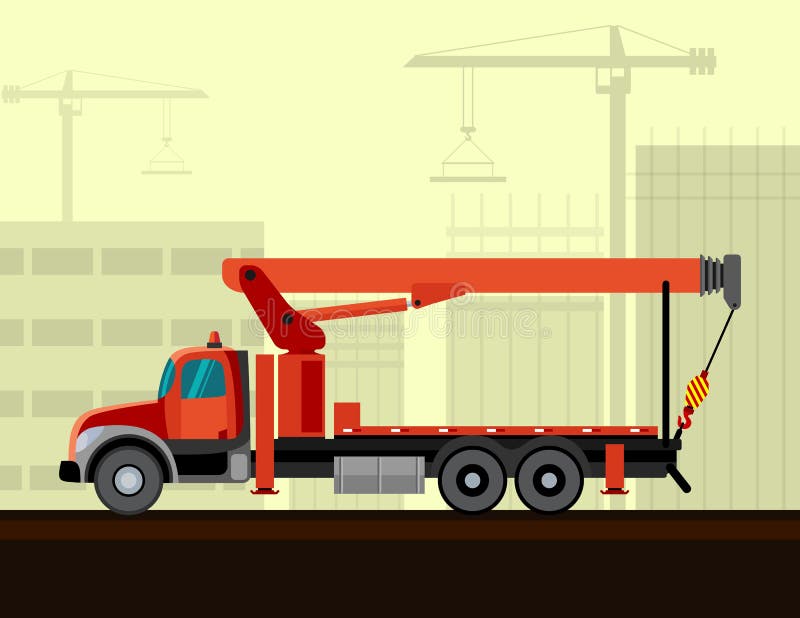Boom Truck Stock Illustrations – 2,456 Boom Truck Stock Illustrations ...