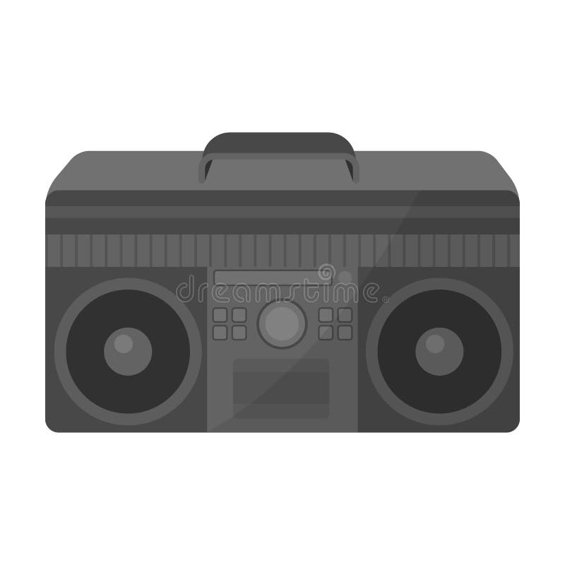 Boombox Icon in Cartoon Style Stock Vector - Illustration of technology ... Boombox Icon in Cartoon Style Stock Vector - Illustration of technology ...