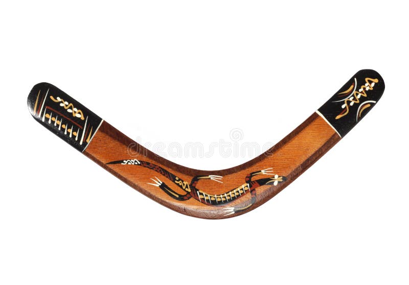 Boomerang stock photo. Image of jungle, stick, blue, boomerang - 17342154