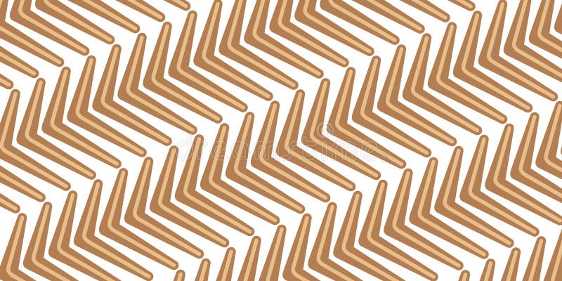 Boomerang Pattern Shape Vector for Background Design. Stock Vector ...