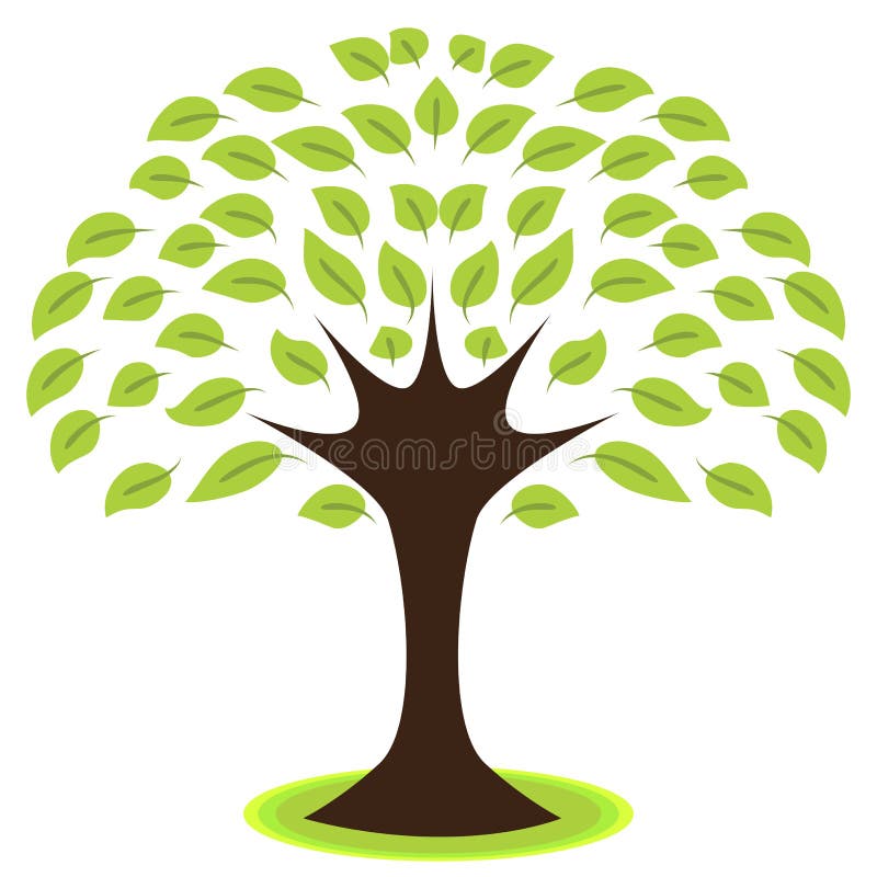 Boompictogram vector illustratie. Illustration of collectief - 46518489