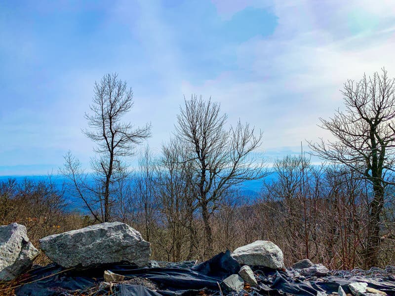 Boone North Carolina Sunset Stock Image - Image of huge, mountain ...