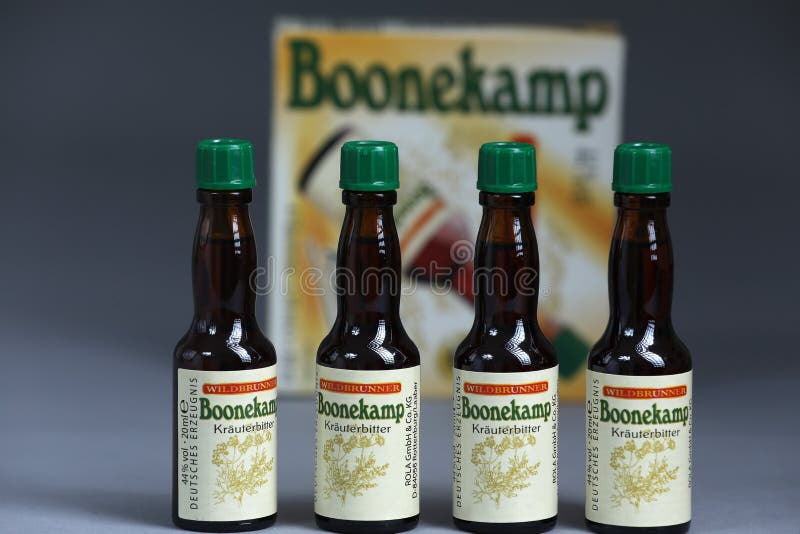 Boonekamp Bitter, Mini Bottles Editorial Photo - Image of packs, bitter ...