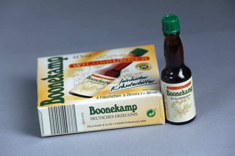 Boonekamp Bitter, Mini Bottles Editorial Image - Image of pack, bitter ...