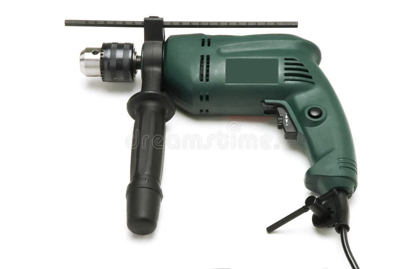 Boormachine stock foto. Image of trilling, oogst, elektro - 12552666