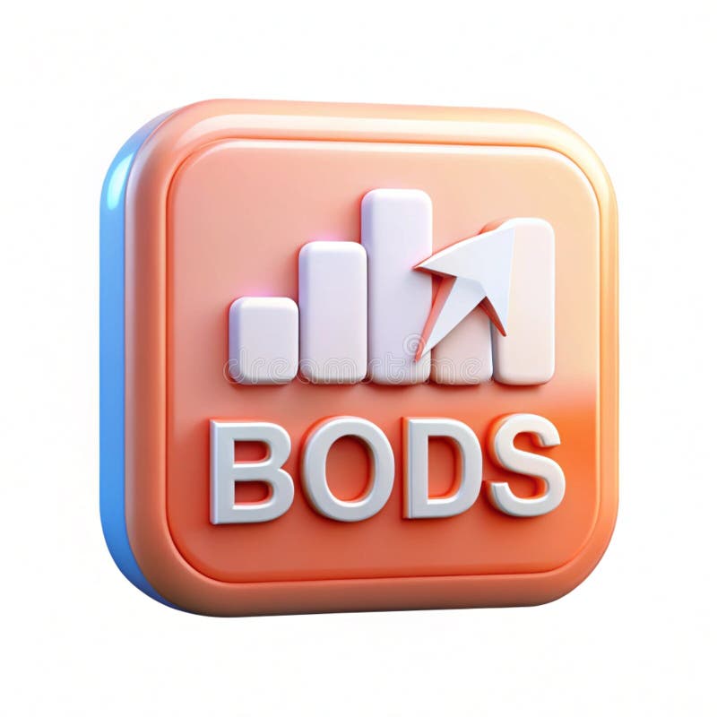 Boost ads 3D icon stock illustration. Illustration of design - 357716606