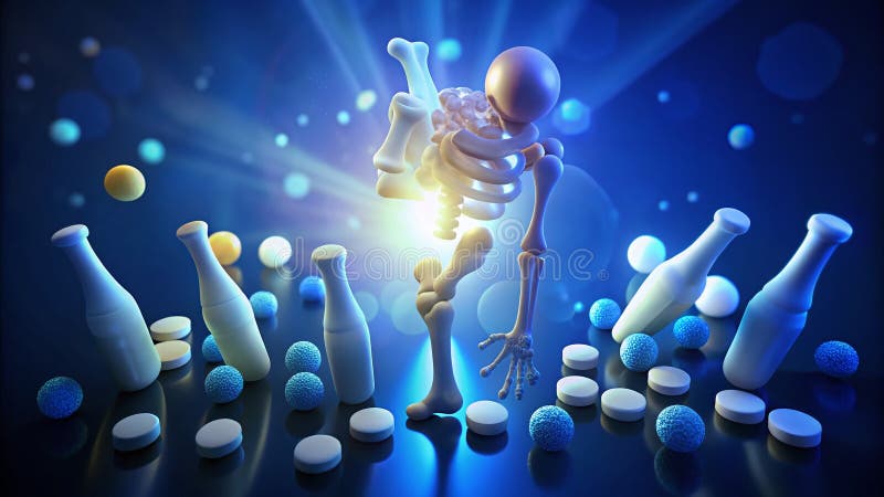 Boost Bone Strength and Density Naturally Silhouette of Strong Bones ...