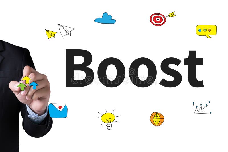 Boost stock photo. Image of hand, internet, generation - 73677476