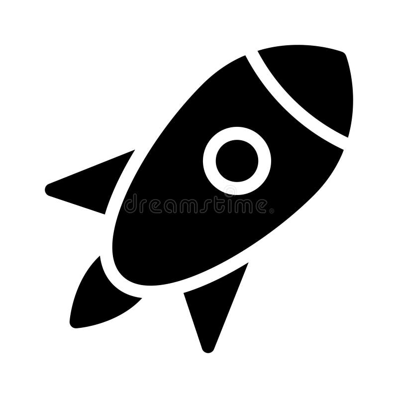 Boost glyph flat icon stock vector. Illustration of envelopment - 190473112