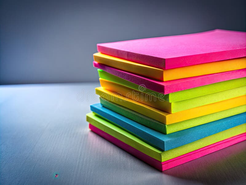 Boost Productivity and Creativity with Vibrant Stackable Sticky Notes ...