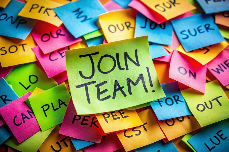 Boost Team Collaboration with Colorful Sticky Notes a Macro View of ...