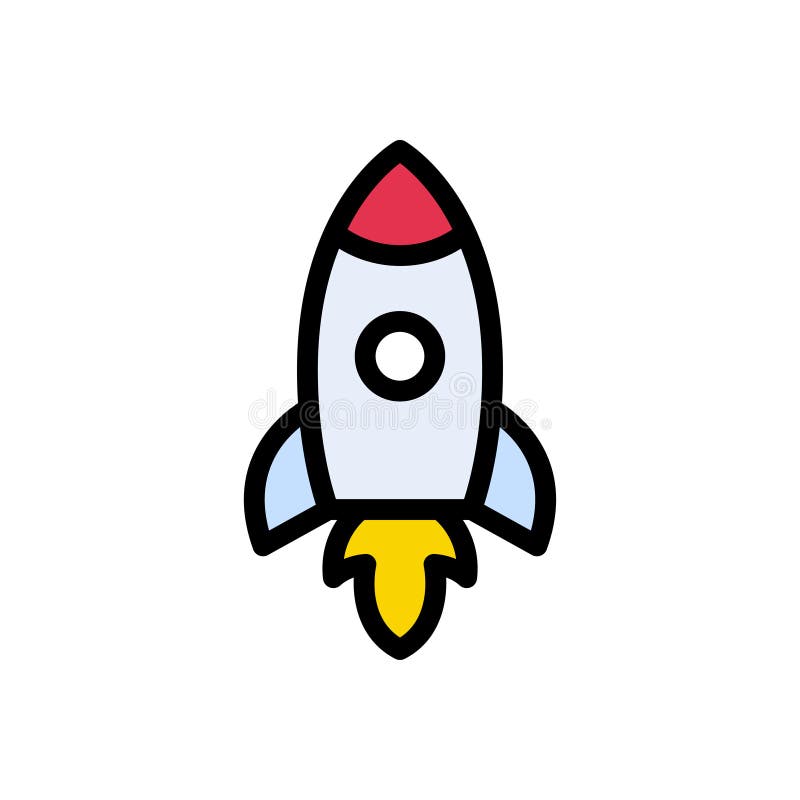 Boost Vector Glyph Flat Icon Stock Illustration - Illustration of ...