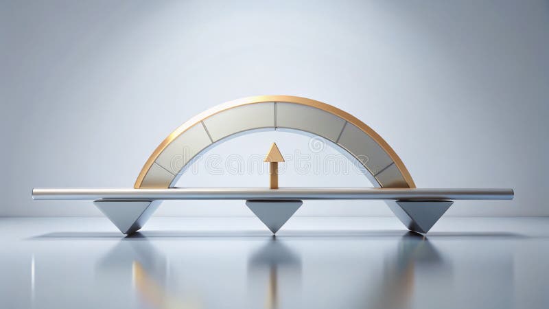 Boosting Business Confidence a 3D Rendered Confidence Level Scale ...