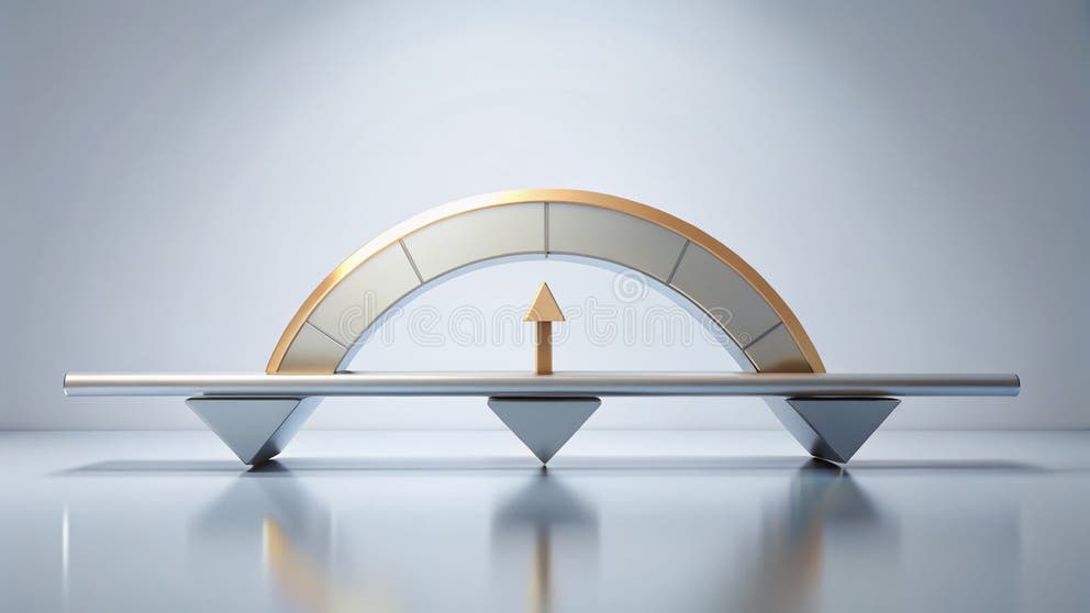 Boosting Business Confidence a 3D Rendered Confidence Level Scale ...