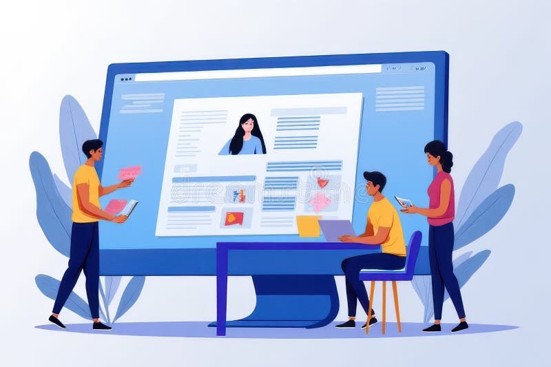 Boosting User Experience and Reducing Website Bounce Rates Stock ...