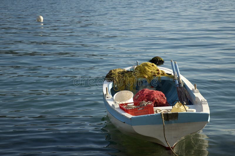 Seeboot stockbild. Bild von ruhe, erforschung, wildnis - 1094391