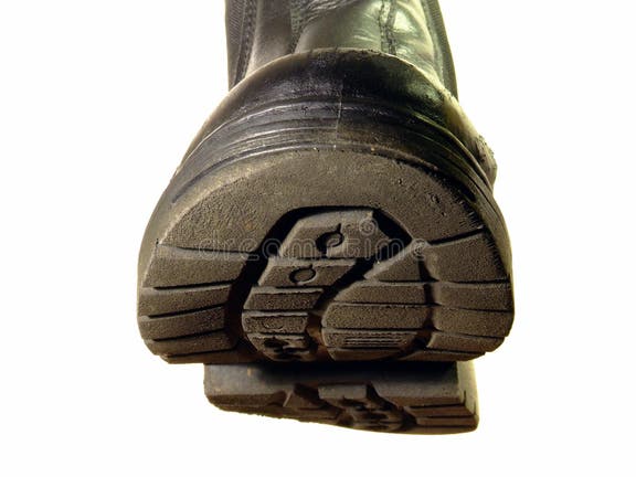 Boot stock photo. Image of stamping, black, heavy, march - 4941768
