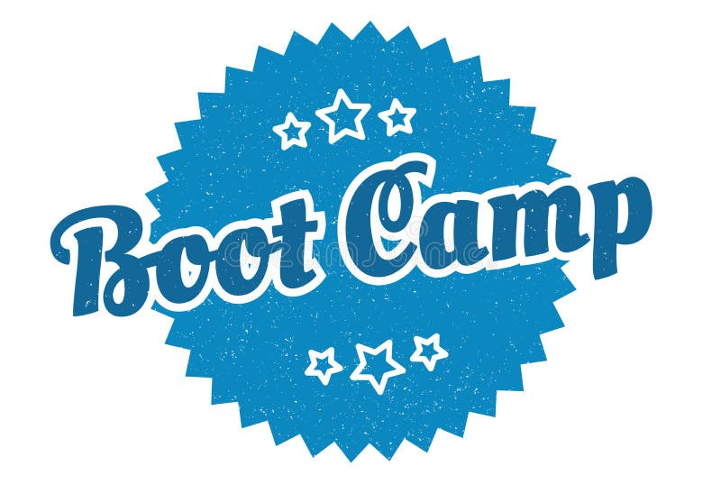 Boot Camp Sign. Boot Camp Vintage Retro Label Stock Vector ...