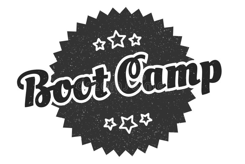 Boot Camp Sign. Boot Camp Vintage Retro Label Stock Vector ...
