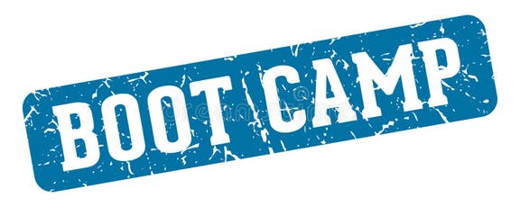 Boot Camp Rectangular Sign. Boot Camp Stamp Stock Vector - Illustration ...