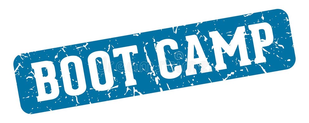 Boot Camp Rectangular Sign. Boot Camp Stamp Stock Vector - Illustration ...