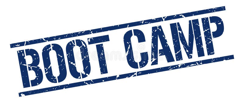 Boot camp stamp stock vector. Illustration of textured - 136943823