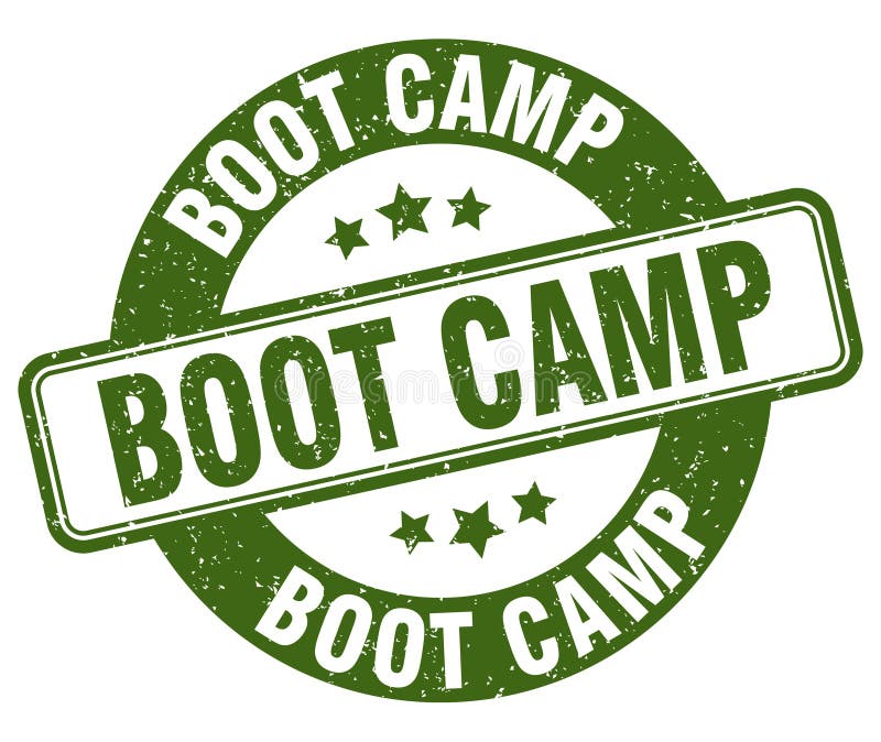 Boot Camp Stamp. Boot Camp Label. Round Grunge Sign Stock Vector ...