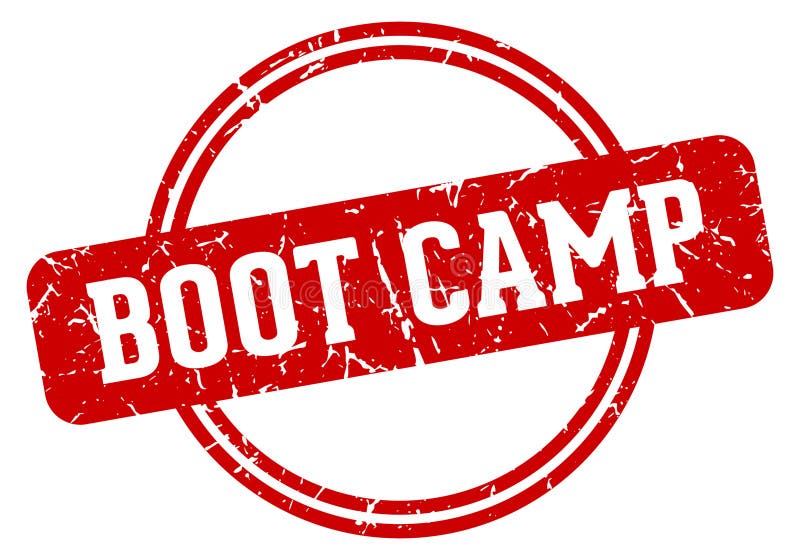 Boot Camp Stamp. Boot Camp Label. Round Grunge Sign Stock Vector ...