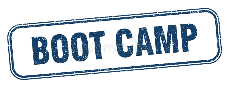 Boot Camp Stamp. Boot Camp Square Grunge Sign Stock Vector ...