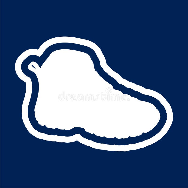 Boot icon - Illustration stock vector. Illustration of circle - 153684732