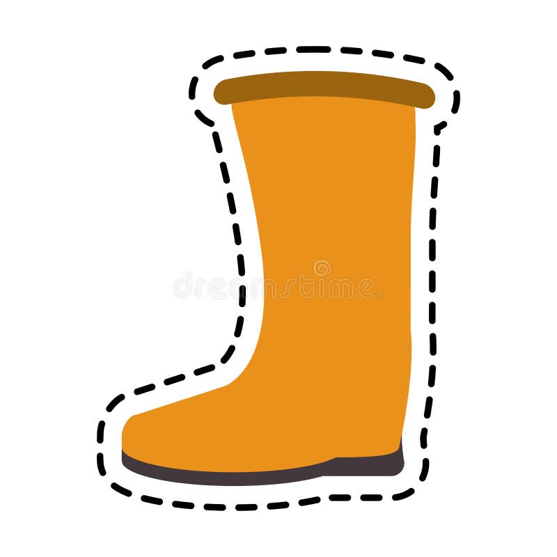 Boot of Industrial Security Design Stock Vector - Illustration of ...