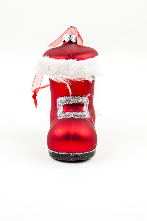 Boot Ornament stock image. Image of xmas, shoe, claus - 34984767