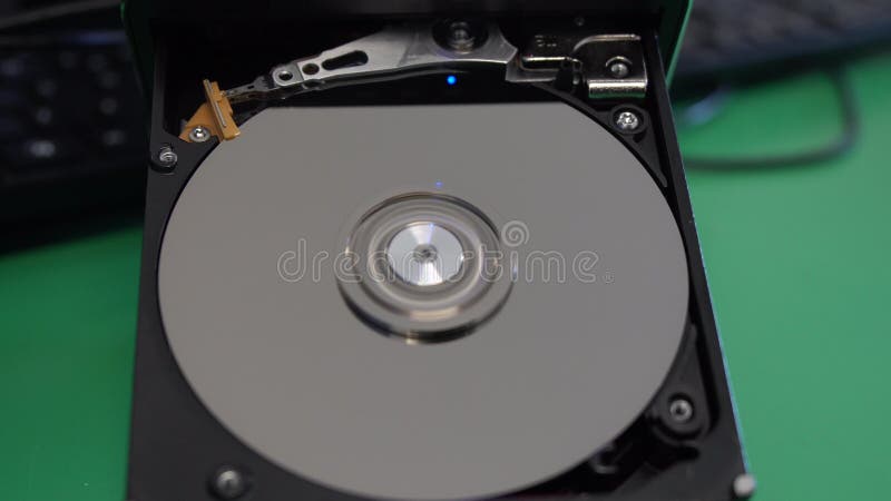 Boot Read Head on Computer Hard Drive. Stock Video - Video of harddrive ...