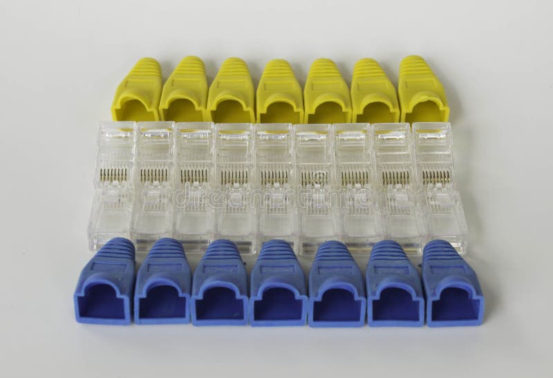 Boot RJ45 and RJ45 stock photo. Image of signal, network - 46084836