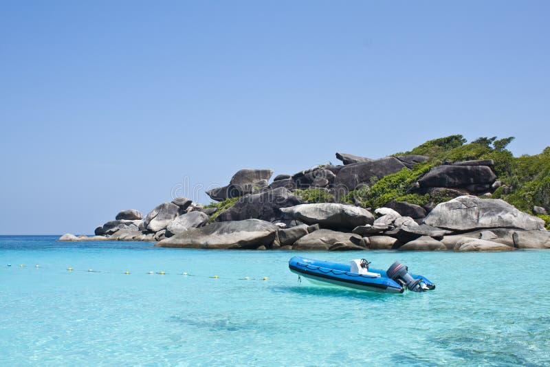 Boot Rock, Eighth Similan Island Stock Image - Image of coast, paradise ...