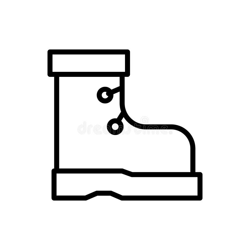 Boot, Shoes Icon. Simple Line, Outline Vector Elements of Camping Icons ...